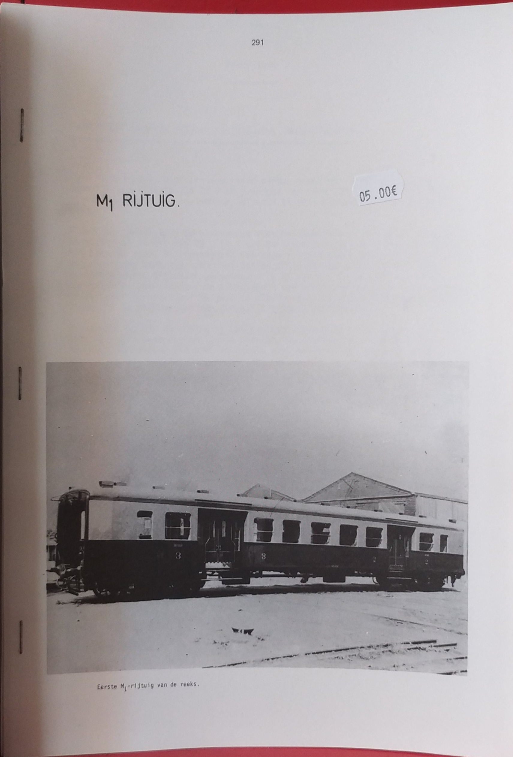 Rijtuig M1 - Patrimoine Ferroviaire et Tourisme